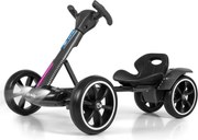 Elektrická motokára s dálkovým ovládáním a LED efekty GOKART BOLT Milly Mally black