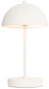 Venkovní stolní lampa bílá dobíjecí vč. LED s 3-stupňovým stmíváním - Keira