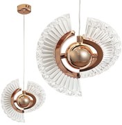 Toolight Závěsné LED osvětlení E19 LHJ108-2CP zlaté