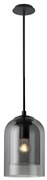 Toolight Závěsné skleněné LED osvětlení D17 APP1704-1PC šedé