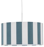 Bílé/modré dětské stínidlo ø 40 cm Ciral – Kave Home