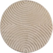 Béžový kulatý koberec ø 120 cm Art 1122 – Ayyildiz Carpets