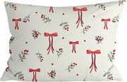Polybavlněný povlak na polštář HOLLY BOWS POLY 50x70 cm, barevný