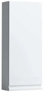 Laufen Pro S - Boční skříňka, 85x35x18 cm, panty vlevo, matná bílá H4831130954631