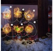 LED dekorace do okna FAMILY 58568B Christmas