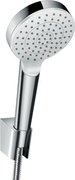 Hansgrohe Crometta, sprchový set 1jet EcoSmart 9 l/min s hadicí 1250 mm, bílá/chromová, HAN-26568400