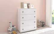 ADRK Furniture Komoda ELZA CHES-ELZ-W_G