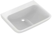 Ideal Standard Contour 21+ - Umyvadlo 60x48 cm, bez přepadu, bez otvoru pro baterii, SmartGuard+, bílá E1726HY