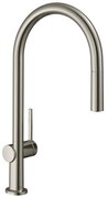 Hansgrohe M54, dřezová baterie Talis s výsuvnou koncovkou, sBox, vzhled nerezavějící oceli 72803800