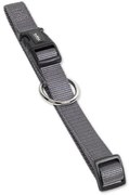 Obojek nylon classic 1x13-20cm Nobby šedý