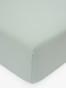 MK Lůžkoviny Mušelínové prostěradlo Alexia 140 x 200 cm - mátové