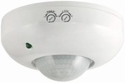 ECOLIGHT Infračervené stropní čidlo pohybu 300W 360° bílé