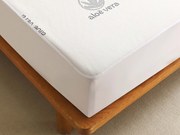 XPOSE® Aloe Vera chránič matrace PREMIUM - bílý 200x200 cm
