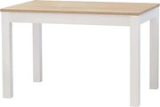 Jídelní stůl CASA MIA VARIANT | 140x80 cm | ROZKLÁDACÍ | bílá/dub sonoma | TOP kvalita | VÝROBA ČR