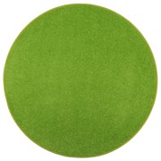 Vopi, Kusový koberec Eton zelený 41 kruh, 160x160 (průměr) kruh, zelená, ložnice