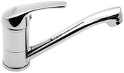 Aqualine 35 umyvadlová baterie stojánková bez výpusti otočné ramínko chrom 52196