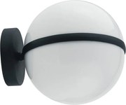 FAN LANT-ORBIT/AP Venkovní nástěnné svítidlo ORBIT černá, 1xE27, IP44, 23,5 x 20,5 cm - FANEUROPE