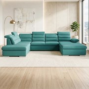 Sedací souprava GRECO II U | 230x356x194 | rozkládací + úložný prostor | VÝBĚR TKANIN
