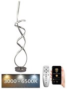 NEDES LED Stmívatelná stojací lampa LED/80W/230V 3000-6500K + dálkové ovládání JF2302/CH