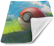 Sablio Deka pro miminko Pokemon ball Krajina - 80x100 cm