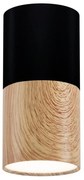 Stropní svítidlo TUBA 1xGU10/50W/230V černá