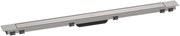 Hansgrohe RainDrain Match Plus - Sprchový žlab 100 cm, s roštem, kartáčovaná ocel 56217800