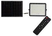 LED Venkovní solární reflektor LED/20W/3,2V 6400K černá + DO