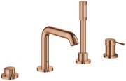 Grohe Essence - Baterie na okraj vany, 4-otvorová instalace, Warm Sunset 19578DA1
