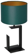 Stolní lampa 1xE27/60W/230V 45 cm zelená/zlatá