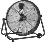 vidaXL Průmyslový bubnový ventilátor 60 cm 172,5 W černý [51453]