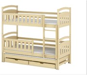 Legno Dětská patrová postel Bára borovice Rozměr (cm): 80x160