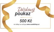 Dárkový poukaz na 500 Kč Forma poukazu: Tištěný