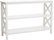 Bílý regál z borovicového dřeva 120x81x40 cm Heritage – Premier Housewares