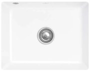 Villeroy & Boch Subway 60 - Keramický dřez 55x44 cm, CeramicPlus, Snow White 331001KG