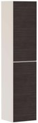 Hansgrohe Xevolos E - Vysoká skříňka 40x176x36 cm, 2 dvířka, panty vlevo, matná béžová/tmavý dub 54219730