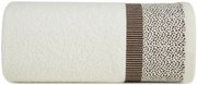 Ručník Marit 50x90 krémové froté 485 g/m2 Eurofirany