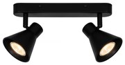 Nordlux - Bodové svítidlo EIK 2xGU10/35W/230V černá 45770103