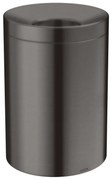 Axor Universal Circular - Odpadkový koš 5 l, kartáčovaný černý chrom 42872340