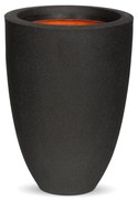Capi Urban Smooth NL Vase Elegant Low Black Ø 26 cm / V 36 cm