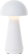 Brilliant G40896/05 AKU stolní lampa NAVABI bílá USB-C, IP44