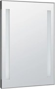 Aqualine Aqualine, LED podsvícené zrcadlo 60x80cm, knoflíkový vypínač, ATH6