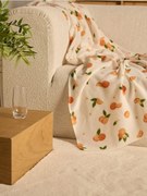 Sinsay - Deka s motivem pomerančů - oranžová
