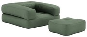 Variabilní křeslo Karup Design Cube Olive Green