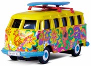 Rc auto carson rc vw t1 bus flower power 1:87