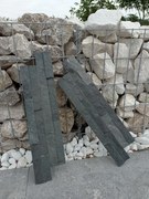 Kamenný panel Black Slate 36x10 cm