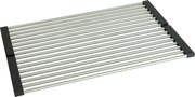 Deante příslušenství, skládací odkapávač pro Deante kuchyňské dřezy 470x300 mm, černá-ocelová, DEA-ZZH_02NM