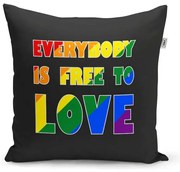 Sablio Polštář Everybody is free to love: 40x40 cm
