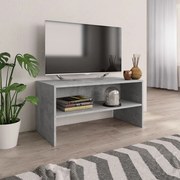 TV stolek betonově šedý 80 x 40 x 40 cm dřevotříska
