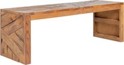 TV stolek 110 x 60 x 38 cm masivní teakové dřevo 326176
