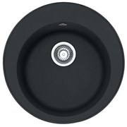 Franke Rondo - Fragranitový dřez ROG 610, průměr 51 cm, onyx 114.0283.879